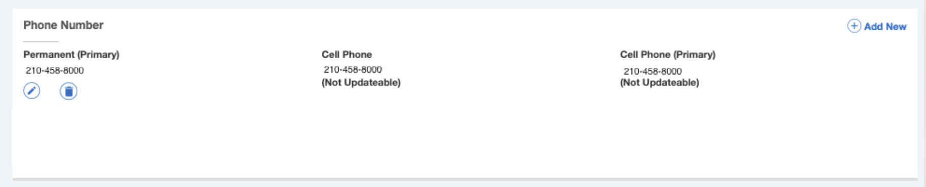 Updating Personal Information - UT San Antonio One Stop