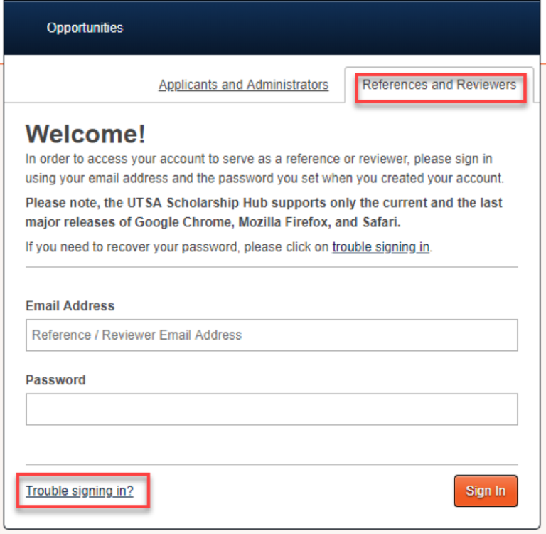 UTSA Scholarship Hub - UT San Antonio One Stop